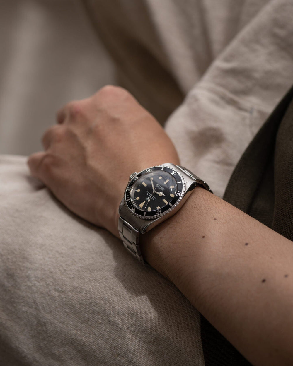 Rolex Submariner 5513 Feet First "Serif Dial" circa 1970 | ARBITRO