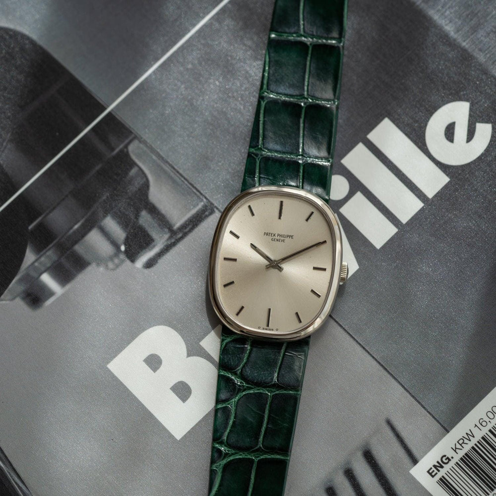 Patek Philippe Golden Ellipse 3648 WG Silver Sigma Dial | ARBITRO